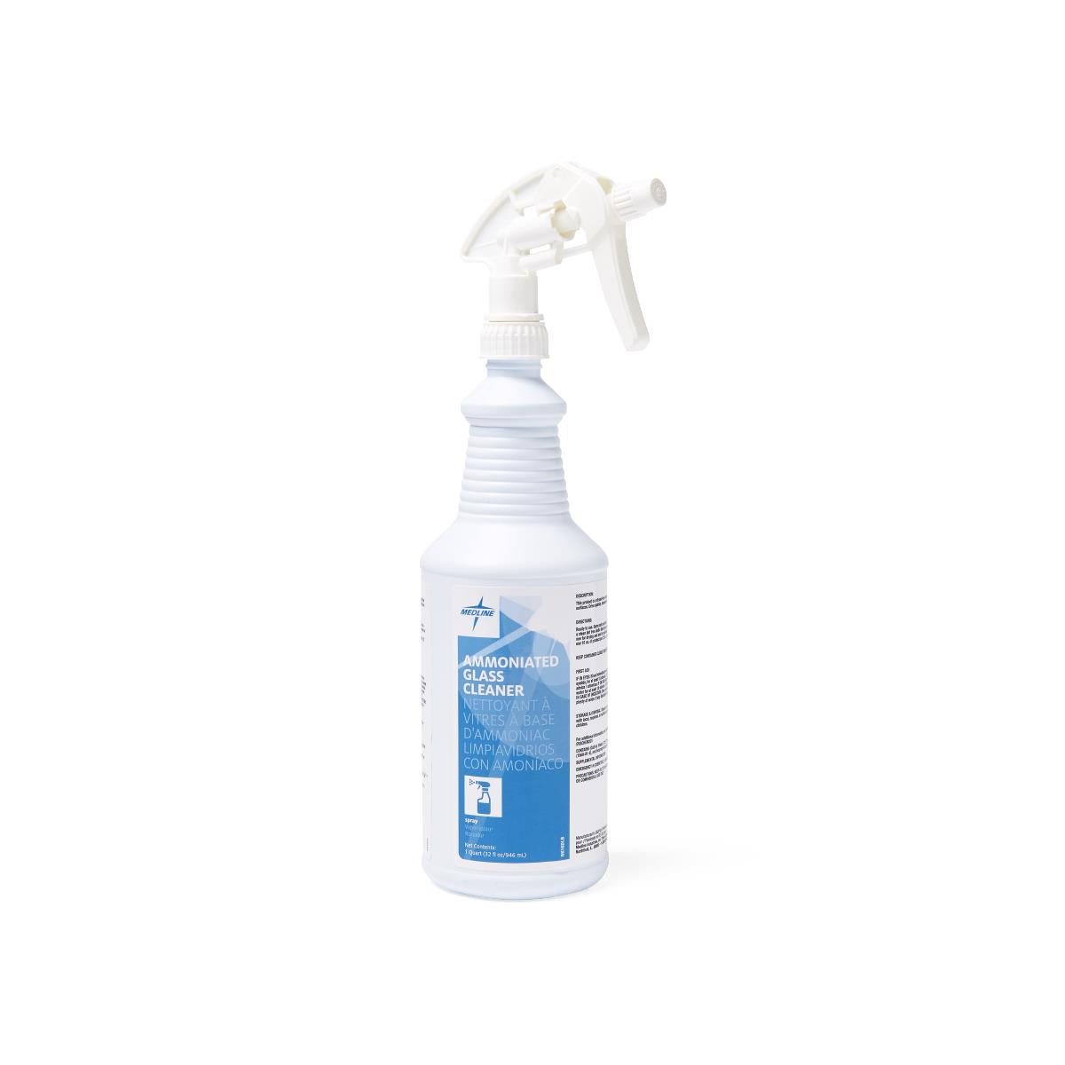 Glass & Utility Cleaner 32oz Streak-Free Ammoniated Formula - Case of ...