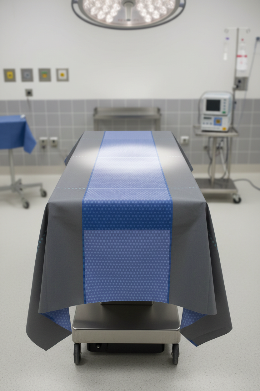 Sterile Reinforced Surgical Table Covers - SMS Barrier Protection ...